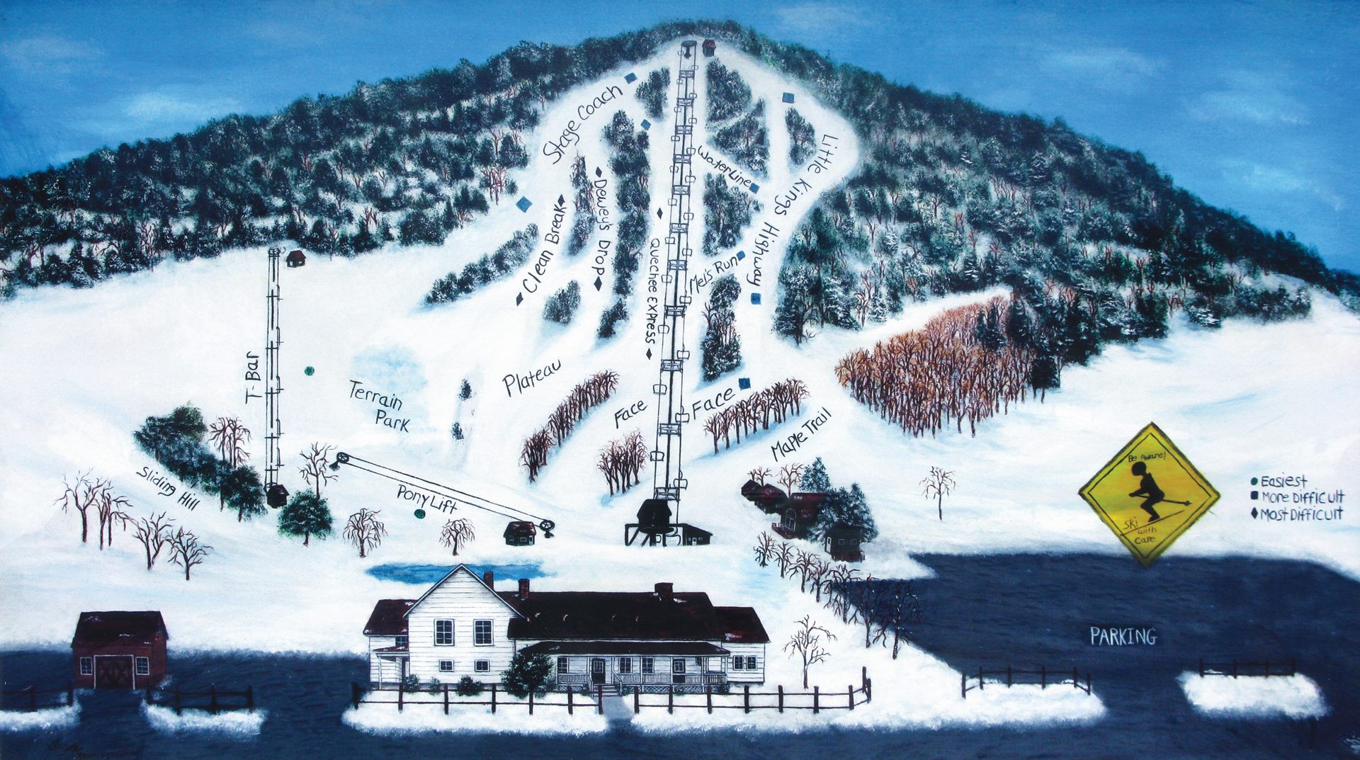 Quechee Club (VT) - www.remontees-mecaniques.net